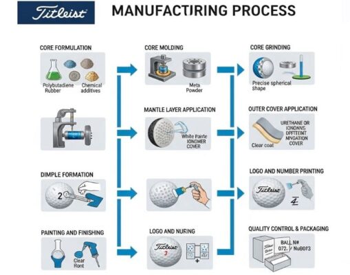 How Is a Titleist Golf Ball Made? A Step-by-Step Guide